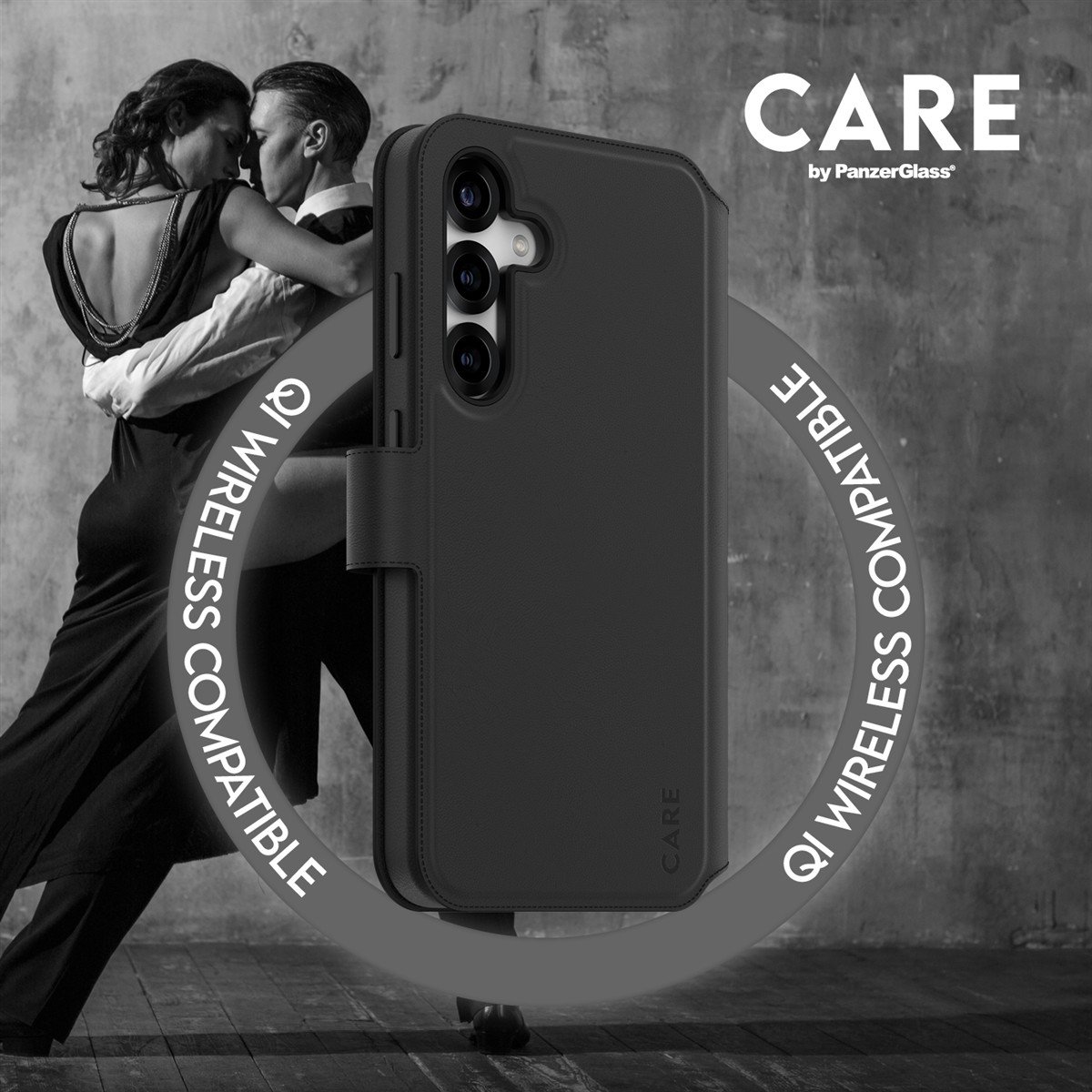 CARE by PanzerGlass Feature Case Tango Two-in-One Wallet Qi Compatible ...