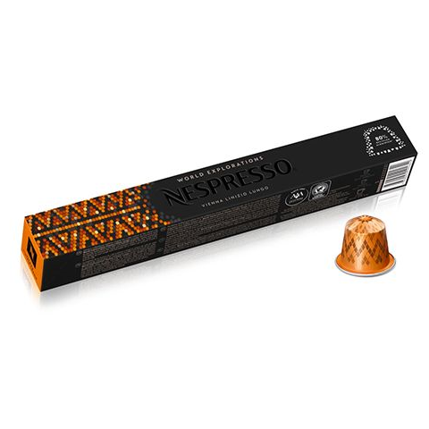 Kavos kapsulės NESPRESSO Vienna Lungo 55 g (10 vnt) - Topocentras