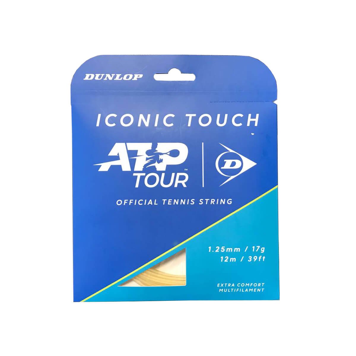 Stygos tenisui ICONIC TOUCH 17g/1.25mm 12m - Topocentras