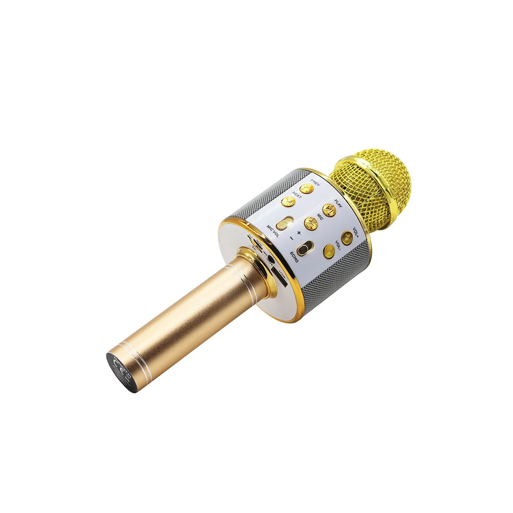 Mikrofonas Manta MIC10-G gold - Topocentras
