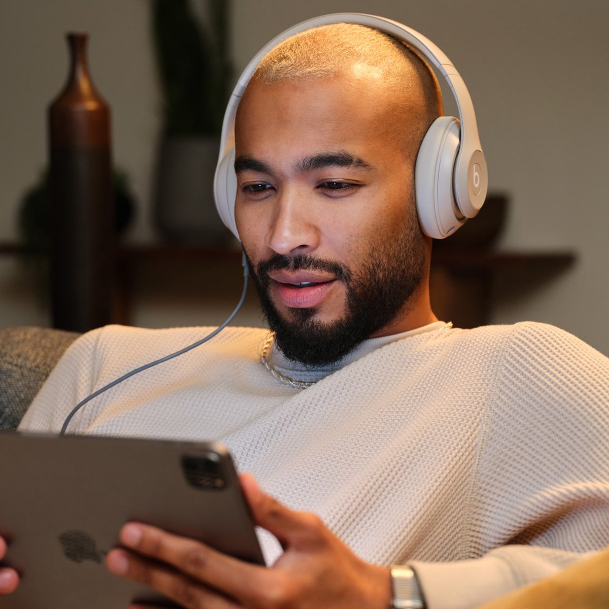 Ausinės BEATS Studio Pro, triukšmą slopinančios, belaidės, juodos ...