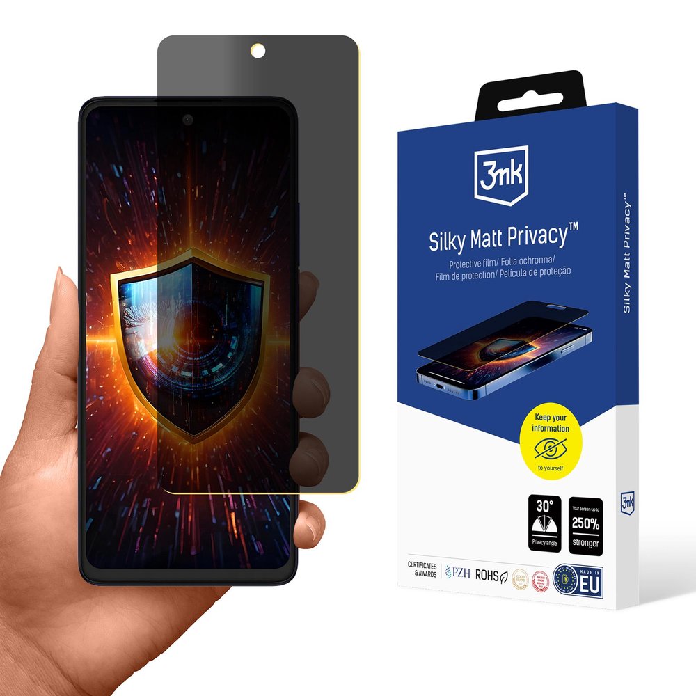 Privacy screen protector 3mk Silky Matt Privacy for TCL 40 NXTpaper ...