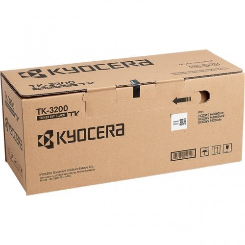 Kyocera TK-3200 (1T02X90NL0) Lazerinė kasetė, Juoda - Topocentras