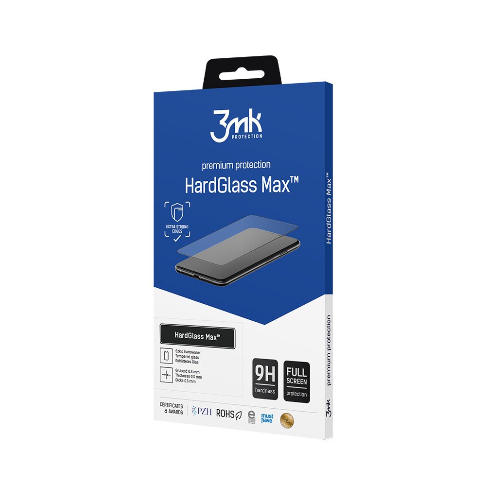 Reinforced full-screen tempered glass 3mk HardGlass Max Black for ...
