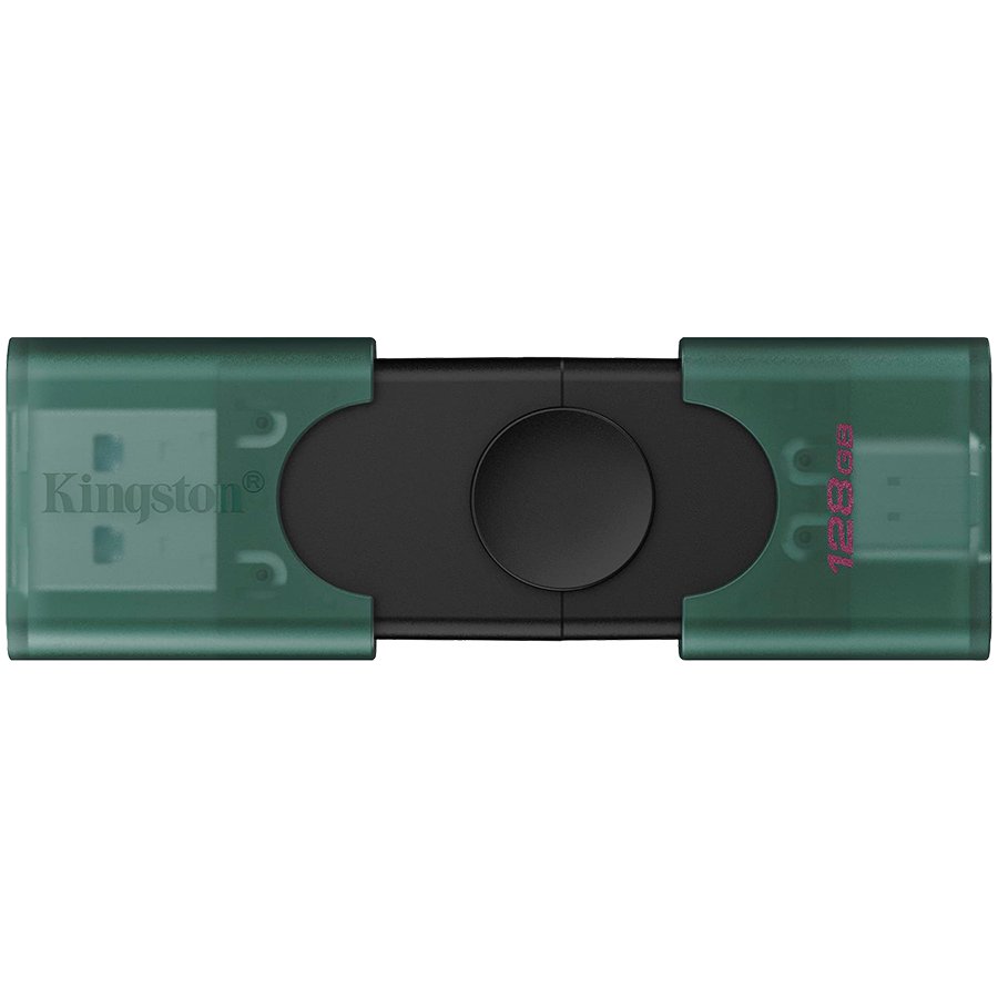 USB raktas KINGSTON 256GB USB-A + USB-C 3.2 Gen 1 DataTraveler DuoG2 ...